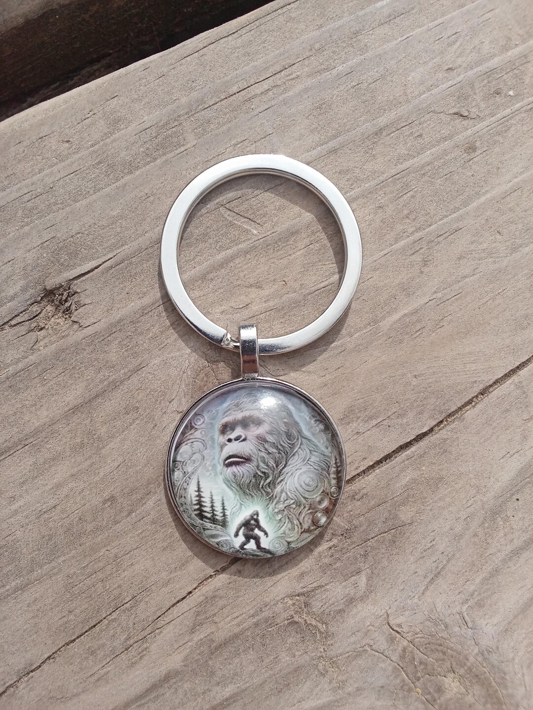 Sasquatch Keychains - Etsy
