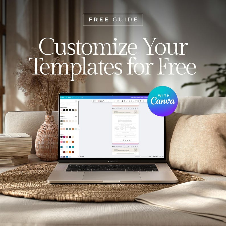 Hormone Health Worksheets Canva Template for Coaches | Women’s Wellness ...