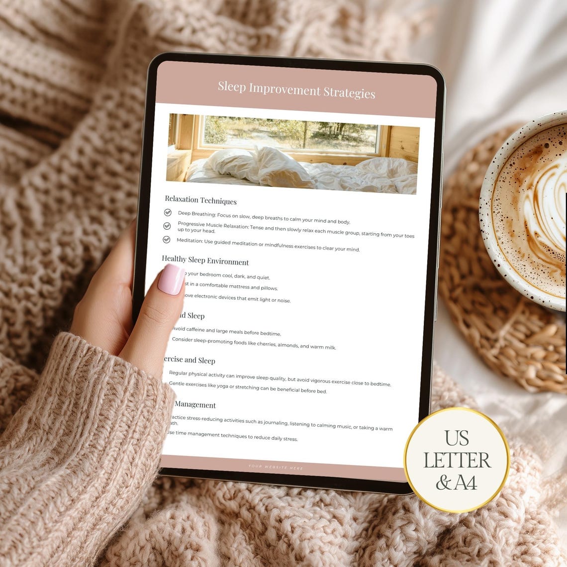 Editable Holistic Wellness Canva Template Bundle | 10 Coaching ...
