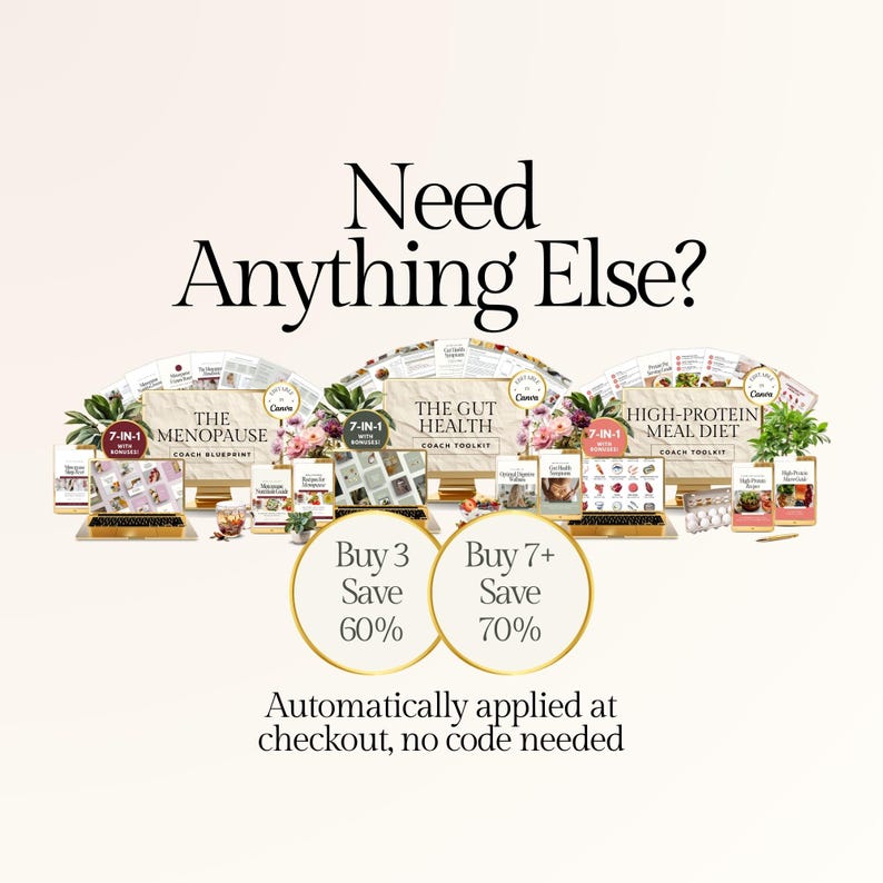 Client Intake Form for Nutrition Coaches | Editable Canva Template ...