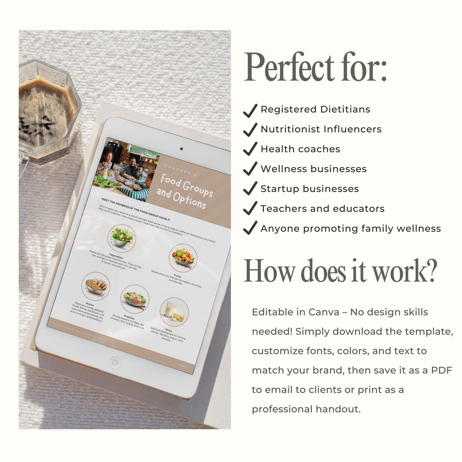 Nutrition Guide for Kids Nutrition E-book for Dietitians Nutritionists ...