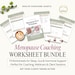 Menopause Worksheets - Canva Templates - Hormone Health - Symptom ...