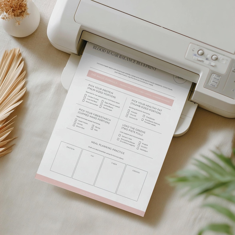 Hormone Health Worksheets Canva Template for Coaches | Women’s Wellness ...