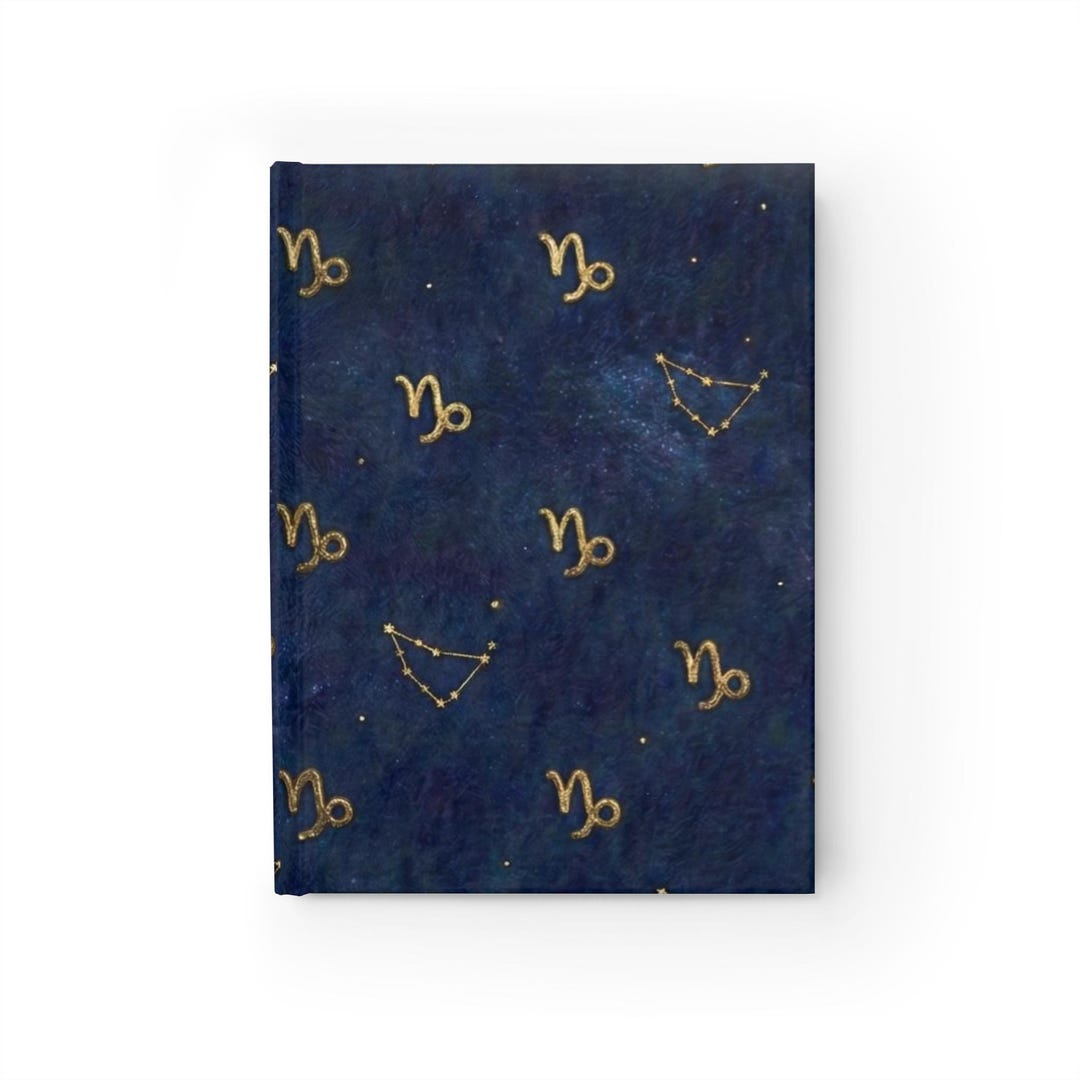 Capricorn Constellation Journal | Zodiac Notebook, Astrology Ruled ...