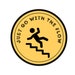 Go With the Flow Stickman Falling Down Stairs PNG, SVG, Transparency - Etsy