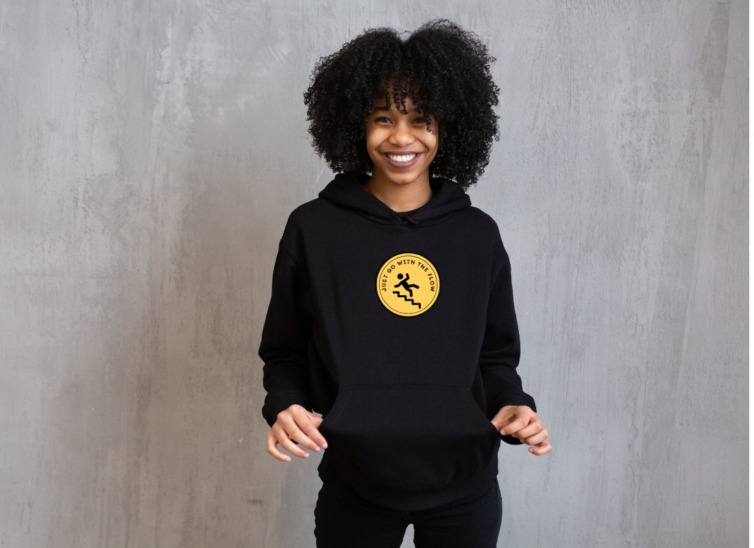 Go With the Flow Stickman Falling Down Stairs PNG, SVG, Transparency - Etsy