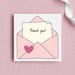 Thank You Note-pink Hearts-multiple Graphics-png, SVG - Etsy