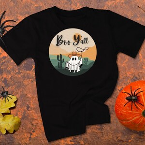 Boo Y'all-ghost Cowboy Graphic-png,svg - Etsy