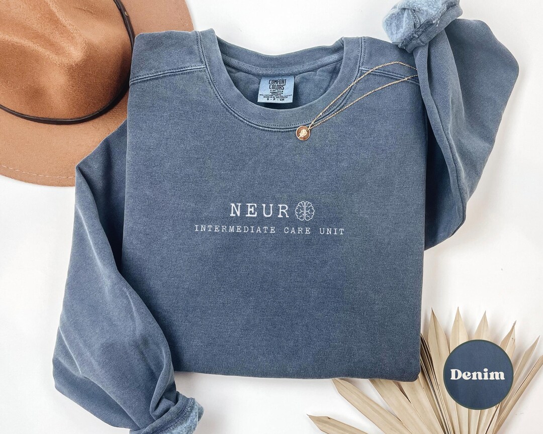 Comfort Colors® Intermediate Care Unit Sweatshirt IMCU RN Crewneck ...