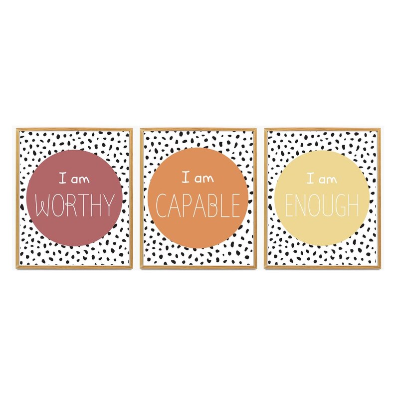 Positive Affirmations for Kids, Boho Classroom Decor, Classroom Posters ...
