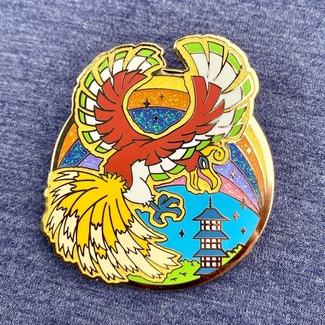 Ho Oh Enamel Pin - Etsy
