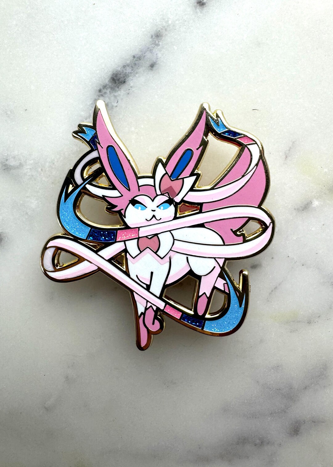 Sylveon Eeveelutions Enamel Pin - Etsy