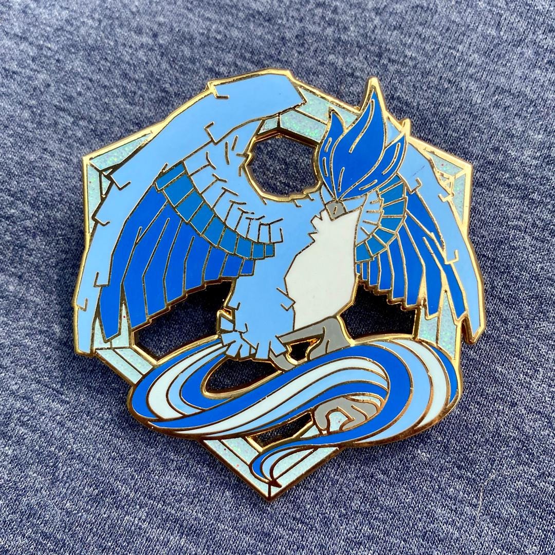 Articuno Enamel Pin - Etsy