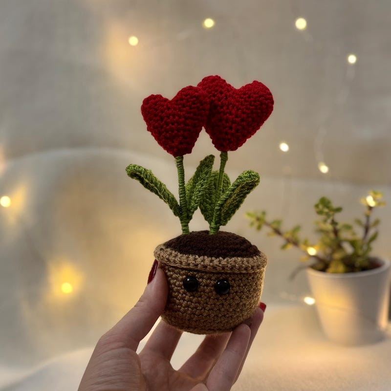 Heart Flower Pot - Etsy