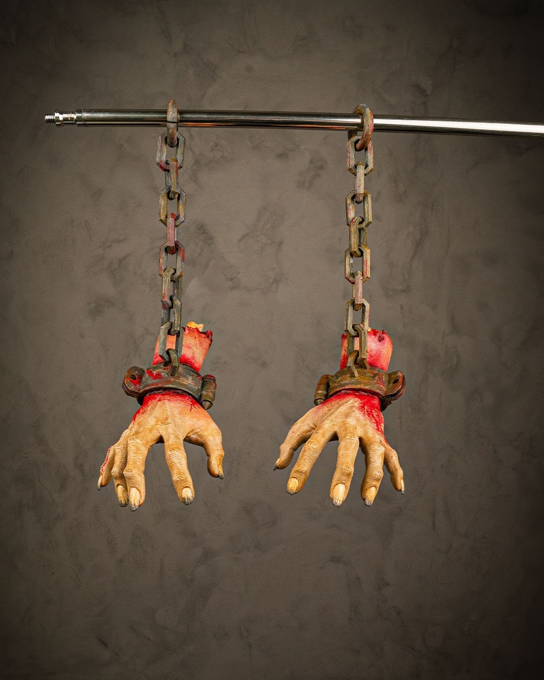Creepy Hanging Hand Chains Life-size Halloween Horror Decoration for ...