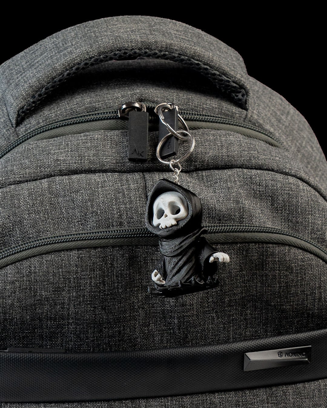 Mini Grim Reaper Figure - Cute Grim Reaper Keychain for Halloween and ...