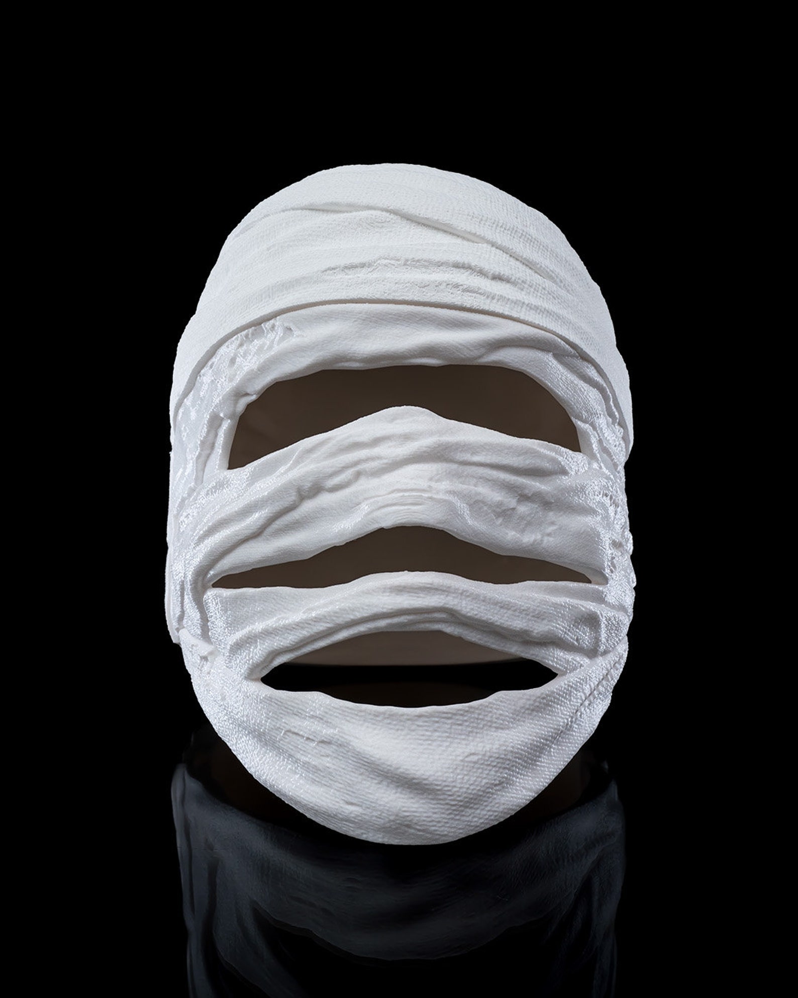 Mummy Bandage Mask Full Face Cosplay Prop for Halloween and Events - Etsy