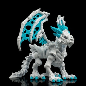Articulated Bone Dragon Figure Perfect for Fantasy Enthusiasts, RPG ...