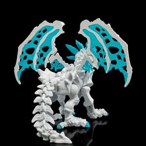 Articulated Bone Dragon Figure Perfect for Fantasy Enthusiasts, RPG ...