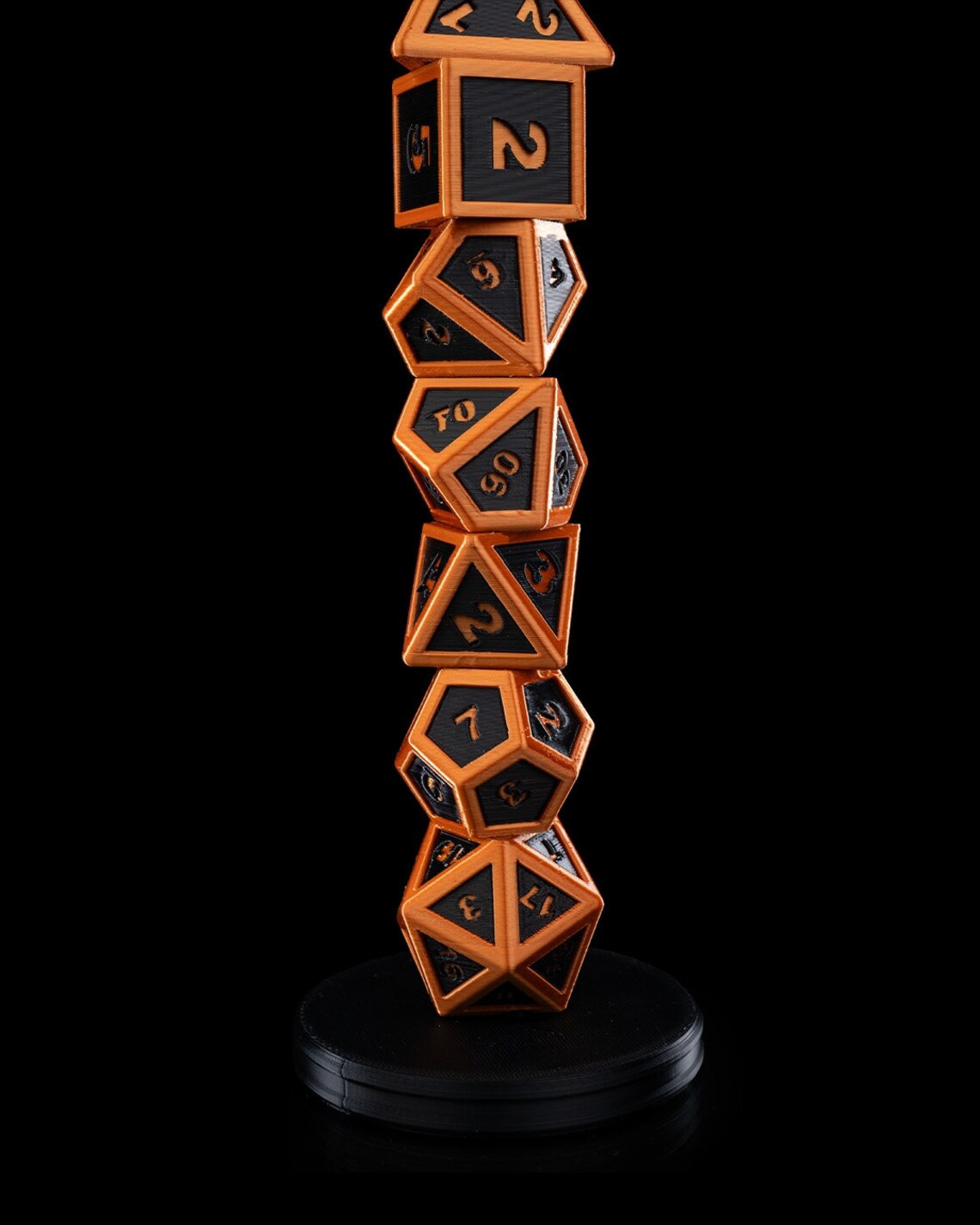 Spiral Dice Display Tower - Interactive Fidget Toy & Desk Decor - Etsy