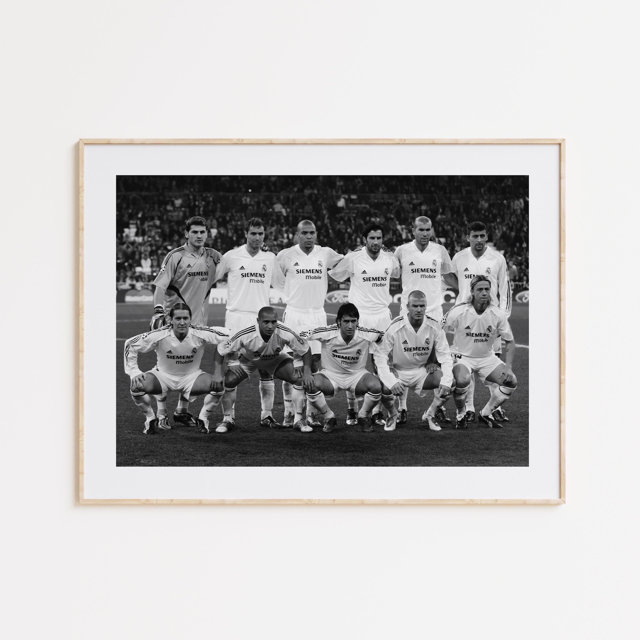 Los Galacticos Poster, Real Madrid Football Team, Los Blancos, FIFA ...