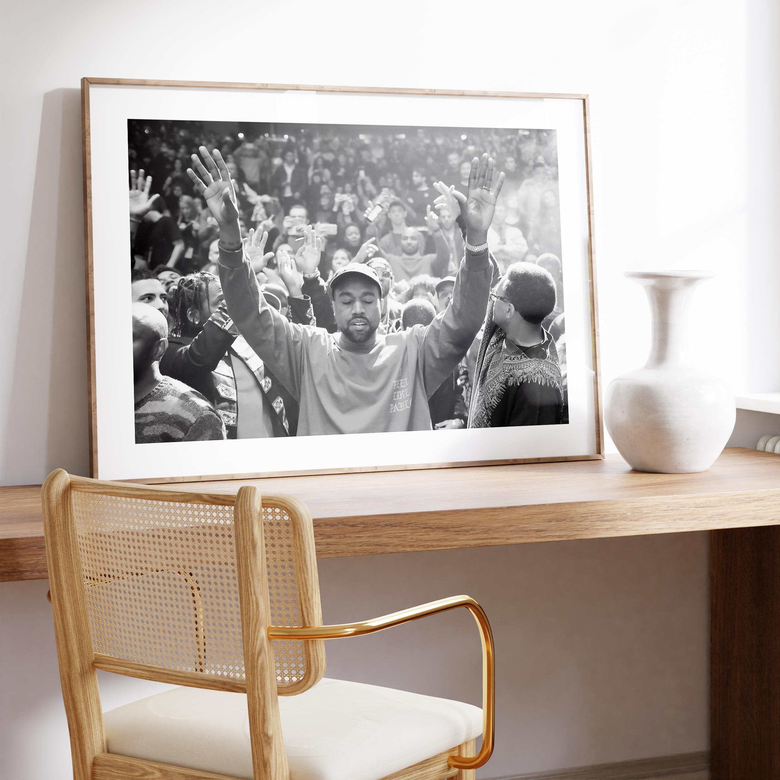 Kanye West Poster, Ye, Black and White Wall Art, Vintage Wall Art ...