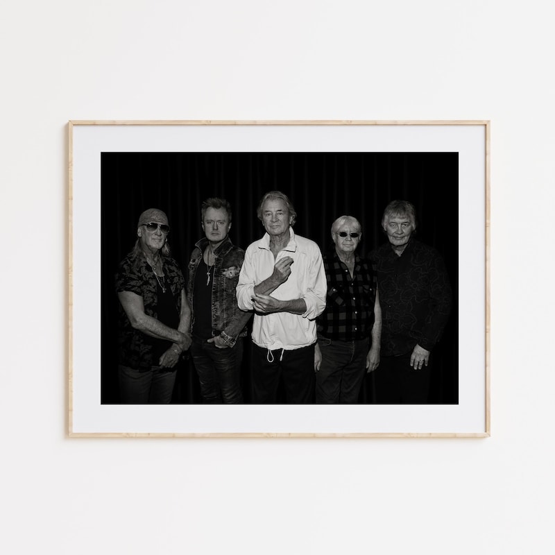 Deep Purple Poster - Etsy