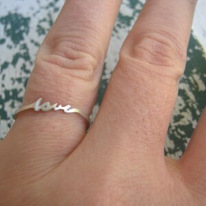 Word Rings - Etsy