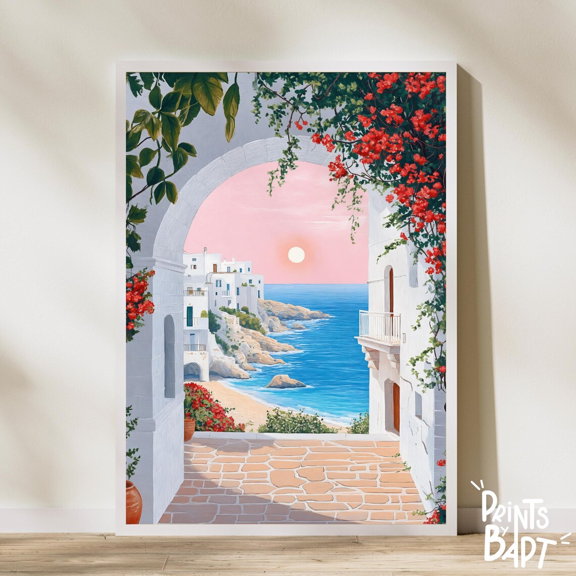 Puglia Art Print, Italy Travel Poster, Polignano a Mare Wall Art ...