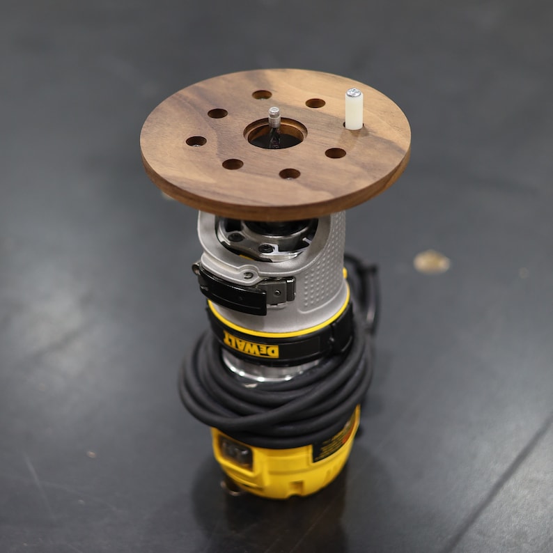Walnut Router Base Plate - Dewalt and Ryobi - Etsy