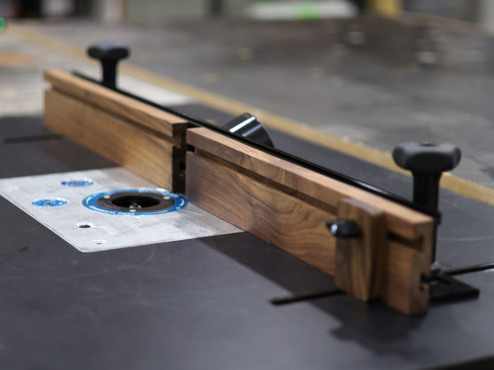 Walnut Rockler Router Fence Panels W/stop Block - Etsy