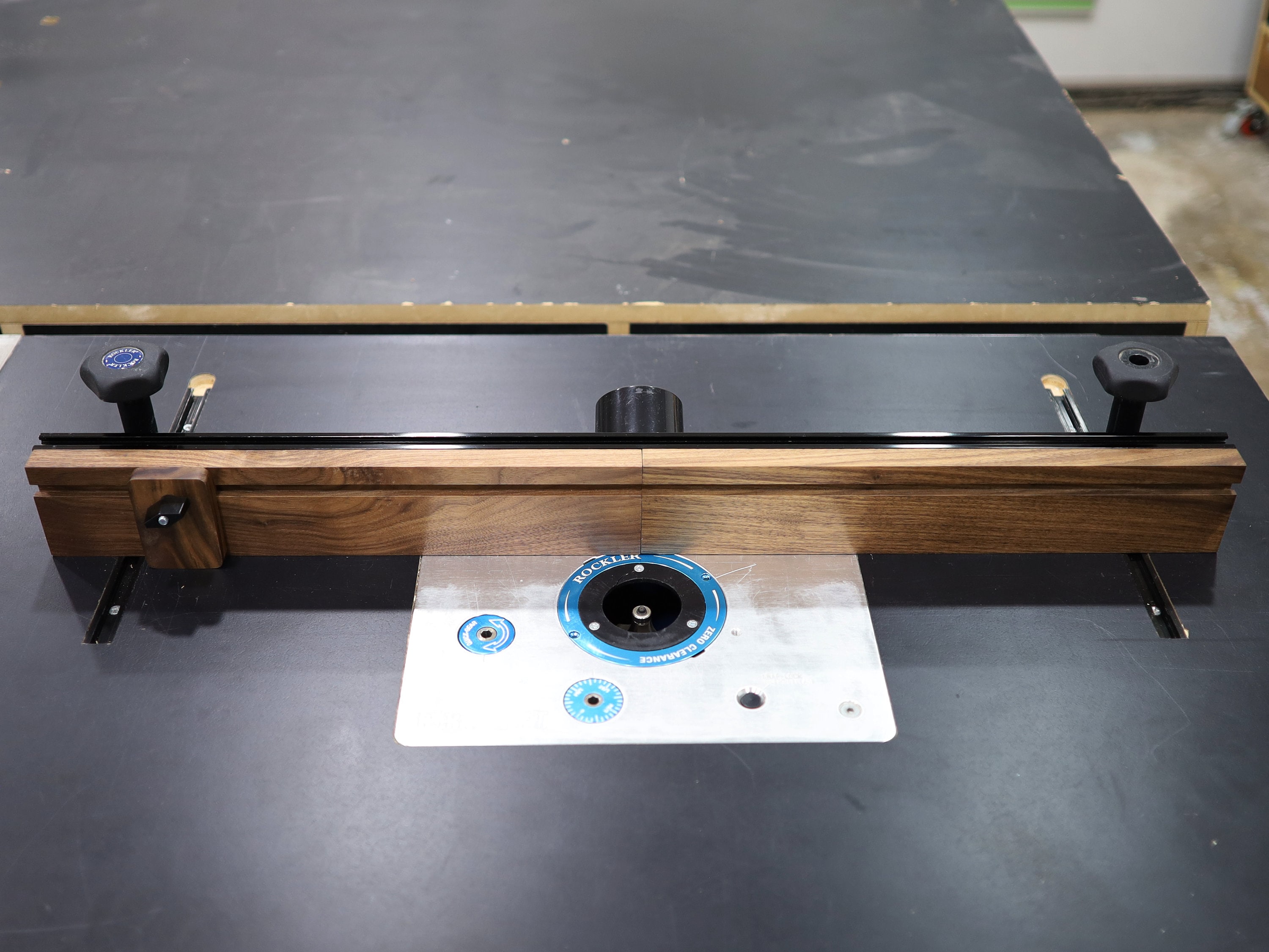 Walnut Rockler Router Fence Panels W/stop Block - Etsy