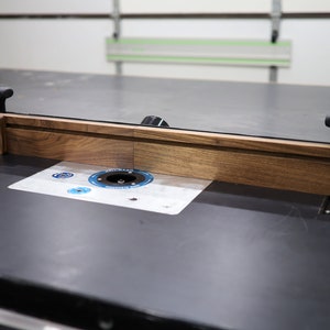 Walnut Rockler Router Fence Panels W/stop Block - Etsy