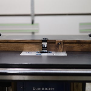 Walnut Rockler Router Fence Panels W/stop Block - Etsy