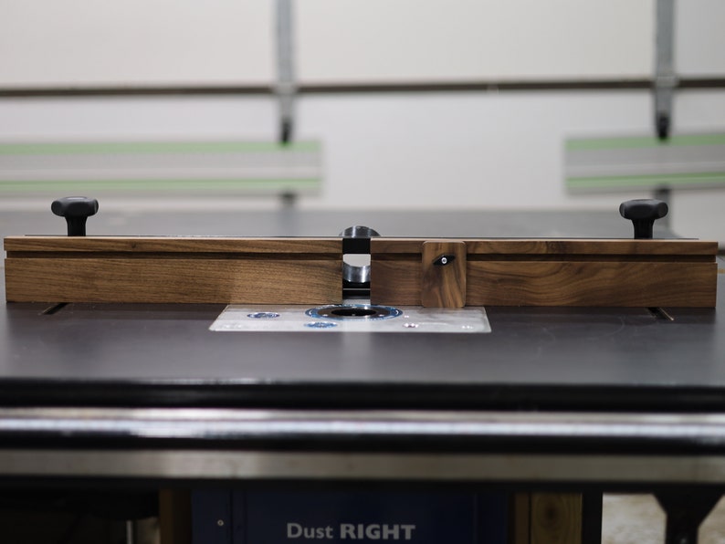 Walnut Rockler Router Fence Panels W/stop Block - Etsy