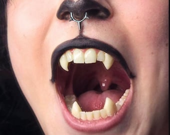 werewolf teeth implants