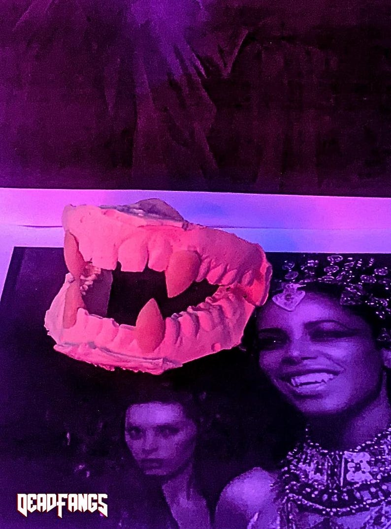 Werewolf Fangs - Custom Fit Teeth for Halloween Furry Cosplay - Etsy