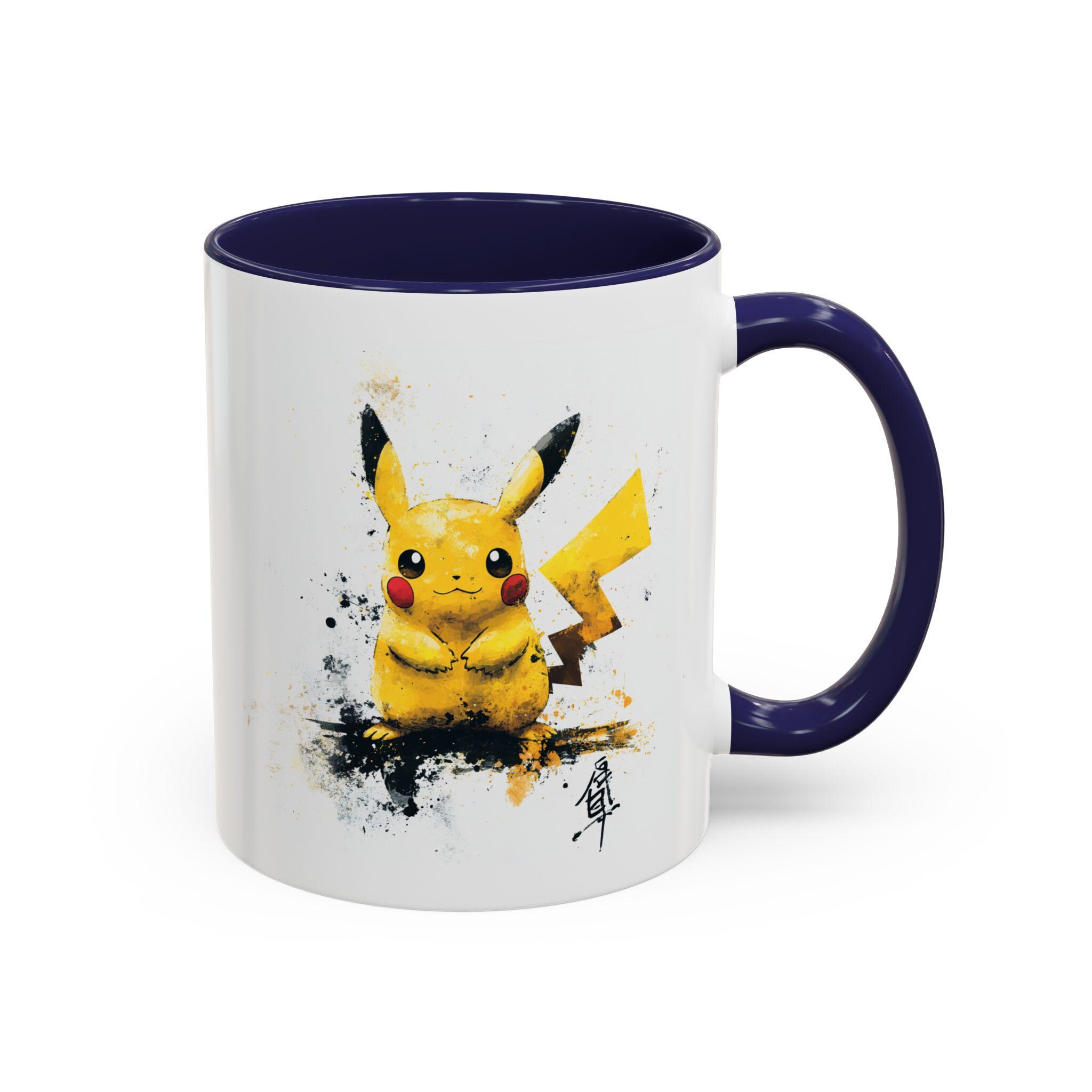 Pikachu Mug - Pikachu Anime Mug Coffee Cute Cup Kawaii Gift Pikachu Tea ...