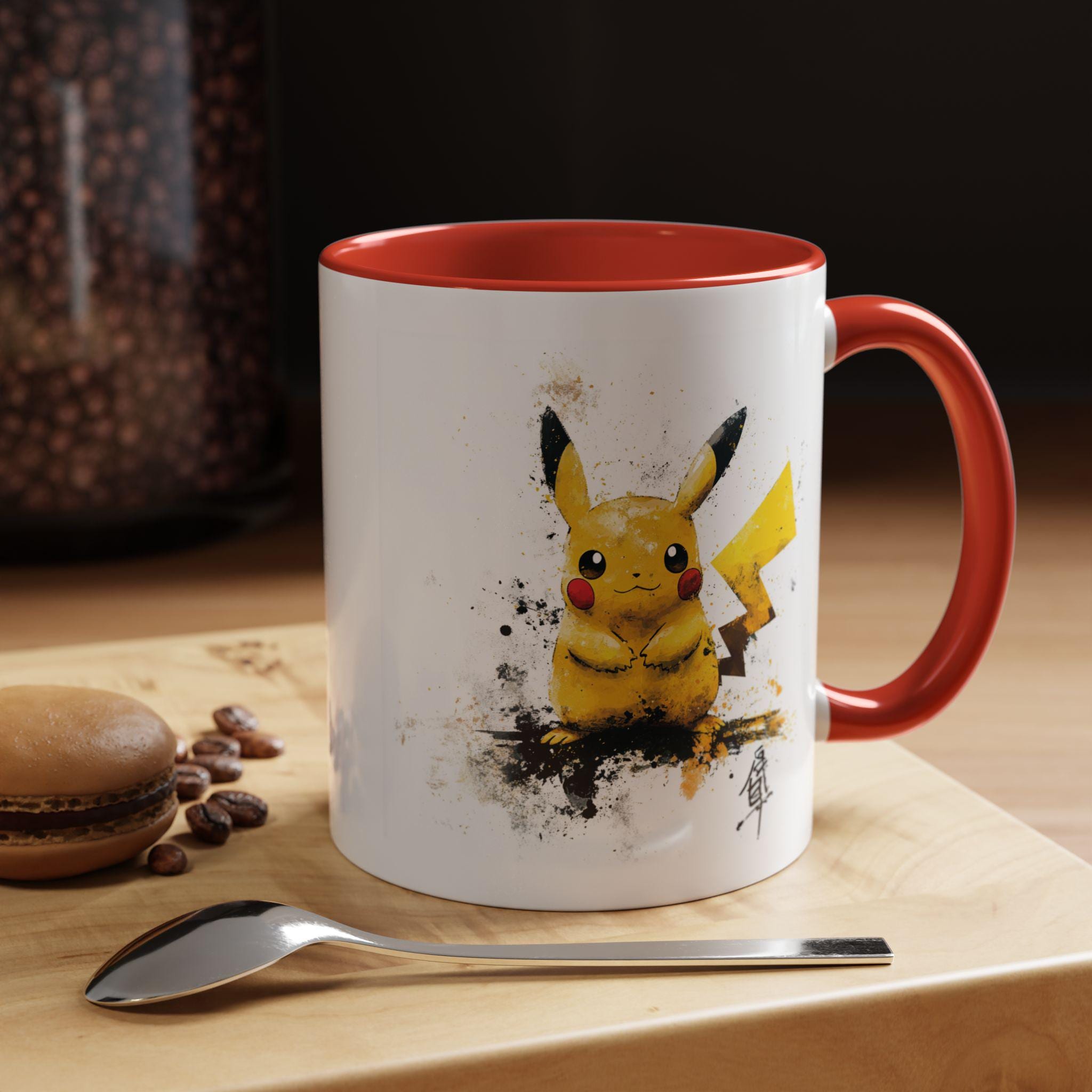 Pikachu Mug - Pikachu Anime Mug Coffee Cute Cup Kawaii Gift Pikachu Tea ...