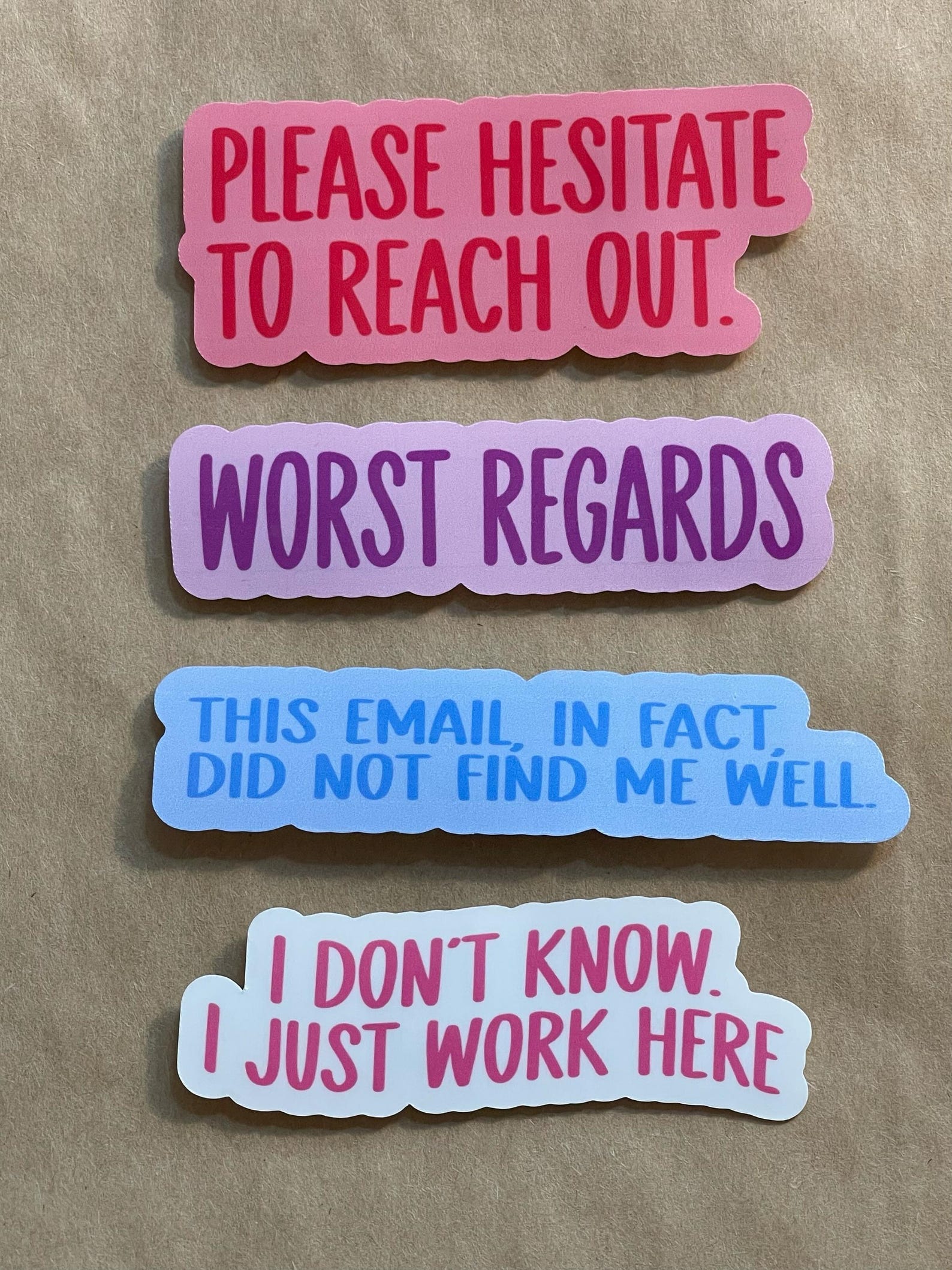 Snarky Sticker Stack - Etsy