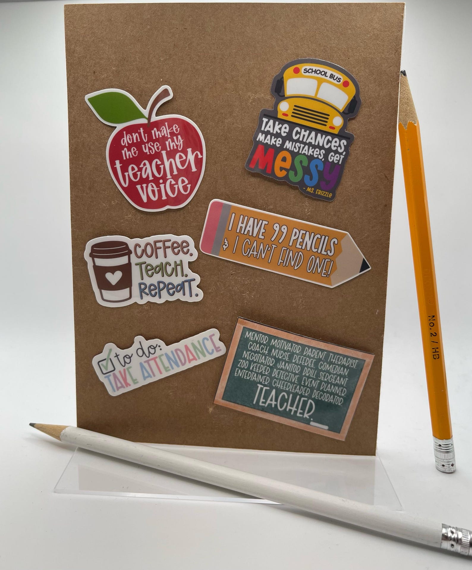 Teacher Tammy: Fun & Motivational Sticker Set for Educators - Etsy