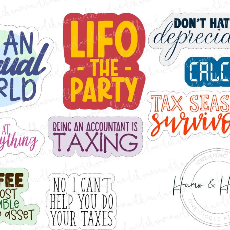 Finance Stickers - Etsy
