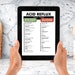 Acid Reflux Food Chart, Printable PDF, Acid Reflux Food Guide to Help ...