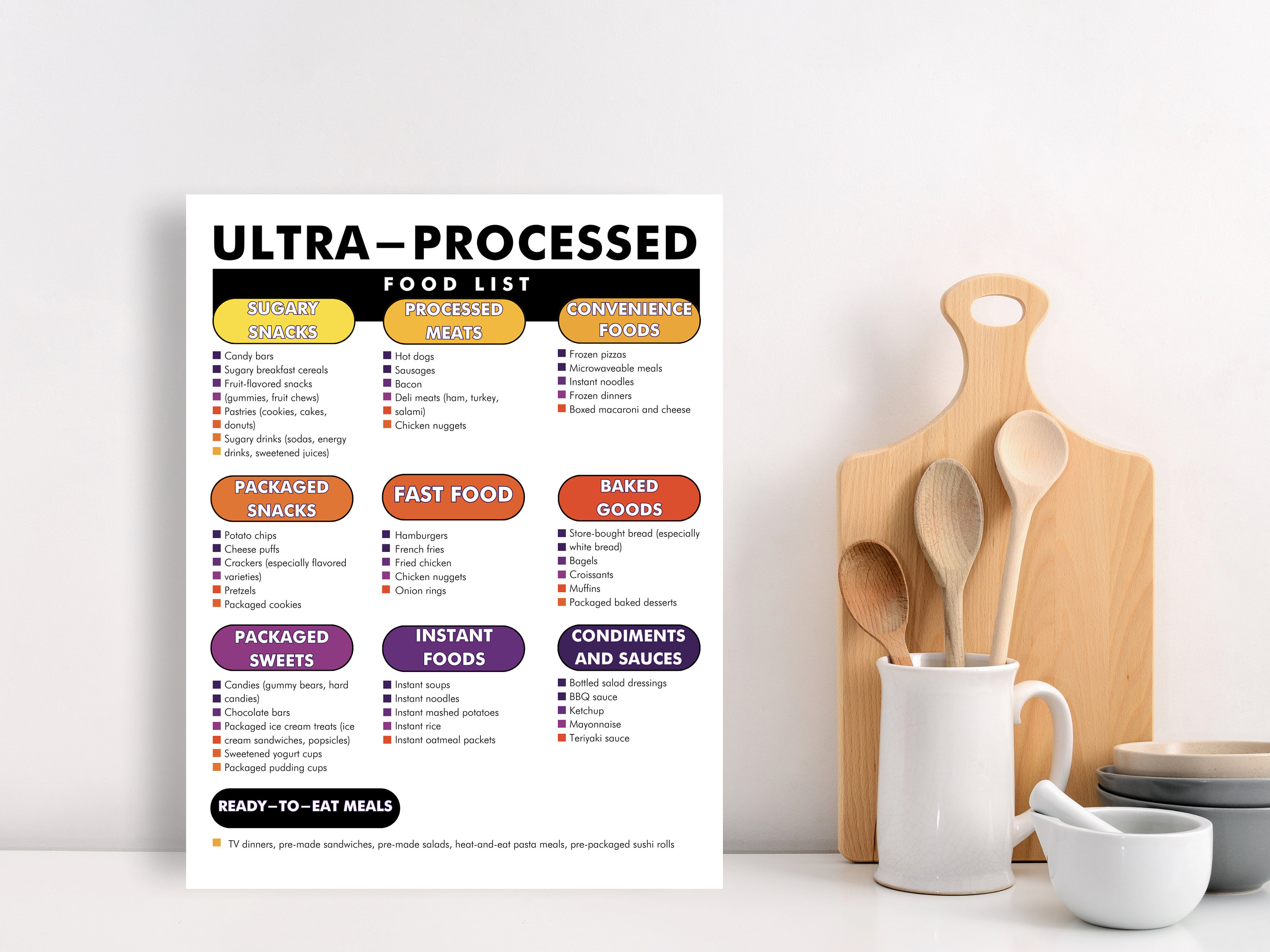 Ultra-processed Foods List, Ultra Processed Food Examples, PDF - Know ...