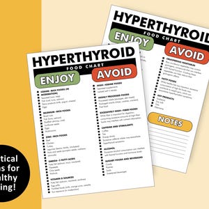 Hyperthyroidism Diet Foods List, Hyperthyroid Food Chart, What to Eat ...