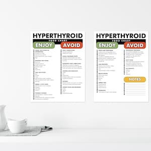 Hyperthyroidism Diet Foods List, Hyperthyroid Food Chart, What to Eat ...