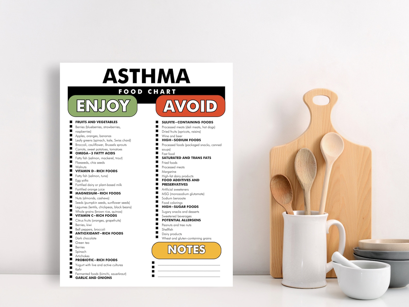 Asthma Diet Chart PDF, Asthma Diet Plan, Food Triggers List Helps You ...