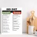 IBD Diet Food List, Inflammatory Bowel Disease (IBD) Food List ...