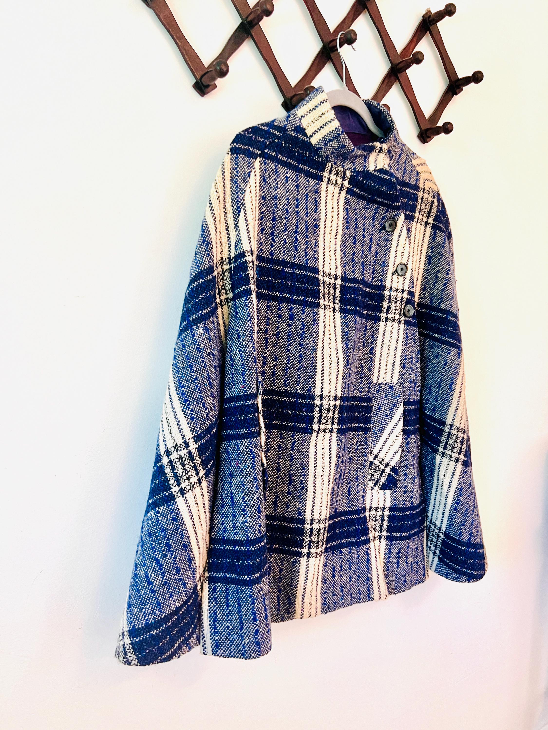 Boru Fall Winter Vintage Cape by Jimmy Hourihan of Dublin, Knee-length ...