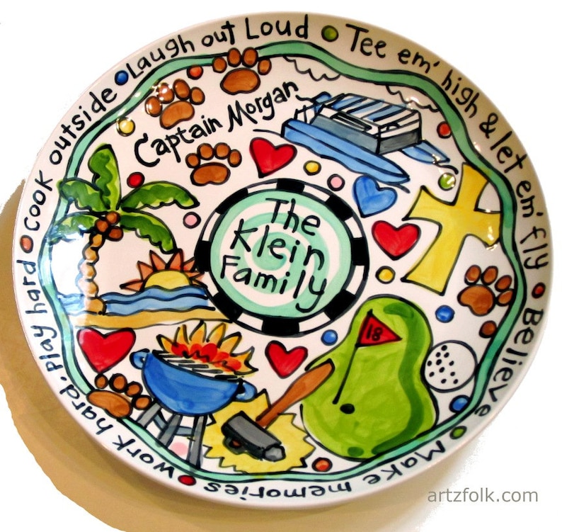 Custom Large Family Platter Personalized Grandparents Reunion - Etsy